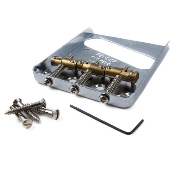 フェンダー ギター ブリッジ 3-Saddle American Vintage Hot Rod Telecaster Bridge Assembly テレキャスター ブリッジ Fender。ネジ、レンチ付属Model Number:009...
