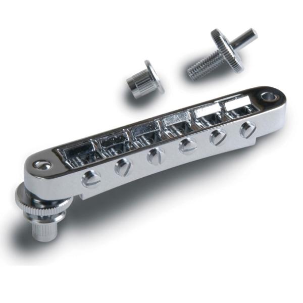 Gibson PBBR-030 Nashville Tune-o-matic Bridge Chrome※ギターパーツの取り扱いには、相応の技術と知識が必要になります。自己責任にて取り扱い可能な方のみ、ご検討下さい。取り付け時に起った、楽器...