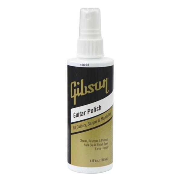 Gibson AIGG-910 Pump Polish ギターポリッシュギブソン純正ギター用のポリッシュです。汚れを落とすと同時に艶を出すワックスとしての効果もあります。※ラッカーフィニッシュの製品にも対応していますが、使用前に目立たない部...