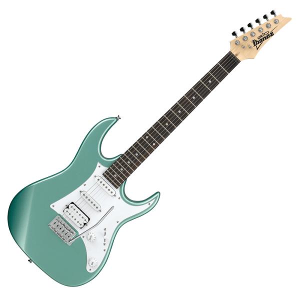 アイバニーズ ギター Gio GRX40 MGN ジオシリーズ 初心者 SSH エレキギター IBANEZ イバニーズ。ストラトタイプのシェイプにSSHのピックアップレイアウトを配したエントリーモデル。ブリッジにもスタンダードな物を採用して...