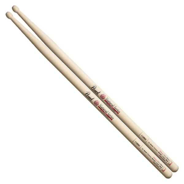 パール スティック 110NH ヒッコリー ドラムスティック Pearl。パール・ドラムスティック Natural Series110NH特に手汗をかきやすいドラマーにとってグリップ力を発揮するモデル。形状は、パワーが出しやすく、非常にバラ...