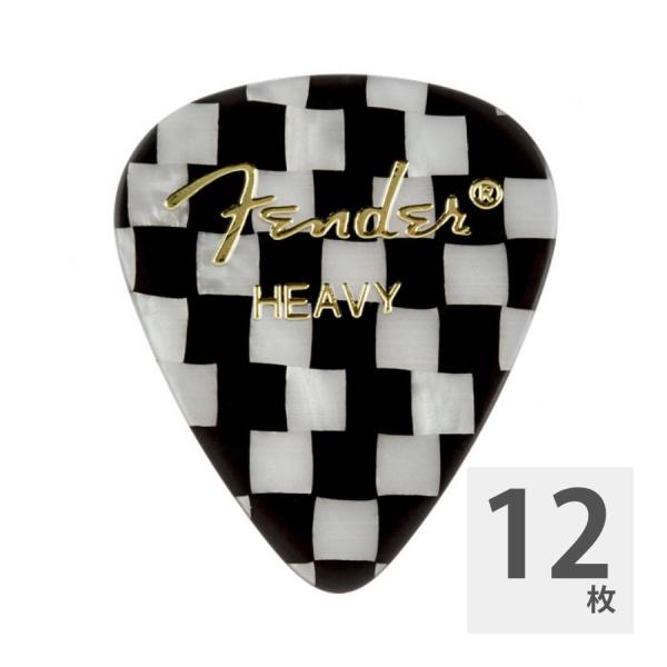 フェンダー ギターピック 12枚 セット ヘビー 351 Shape Premium Picks Heavy Checker Fender。ギターやベースの種類を問わず、フェンダーのクラシックな雰囲気を味わうことができます。快適さと柔軟な高...