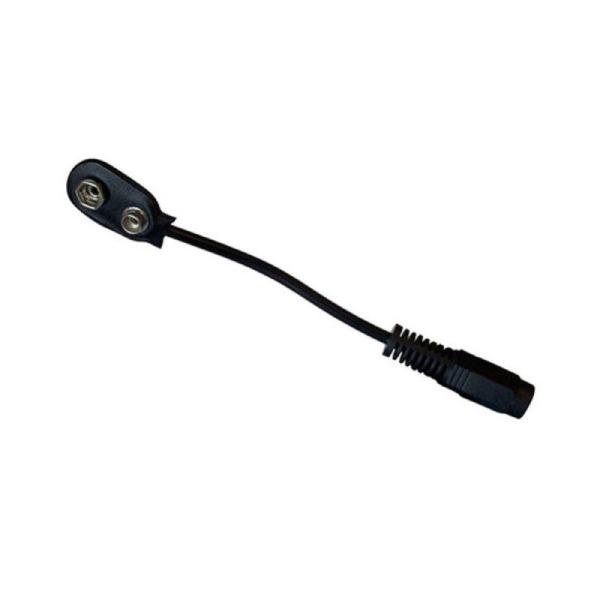 TRUETONE 1 Spot CBAT BATTE バッテリークリップ 変換アダプターアダプタージャックを持たない9V電池駆動エフェクターのためのアダプター。電池スナップに差し込んで使用できます。【注意】変換アダプターケーブルをご使用にな...