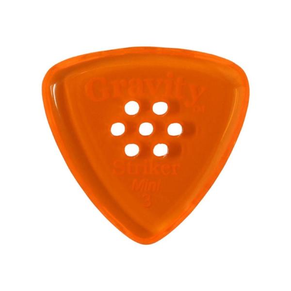 GRAVITY GUITAR PICKS Striker -Mini Multi-Hole- GSRM3PM 3.0mm Orange ギターピックグラビティギターピックは、ハンドメイドでピックを製作するアメリカのブランド。アクリル素材を職...