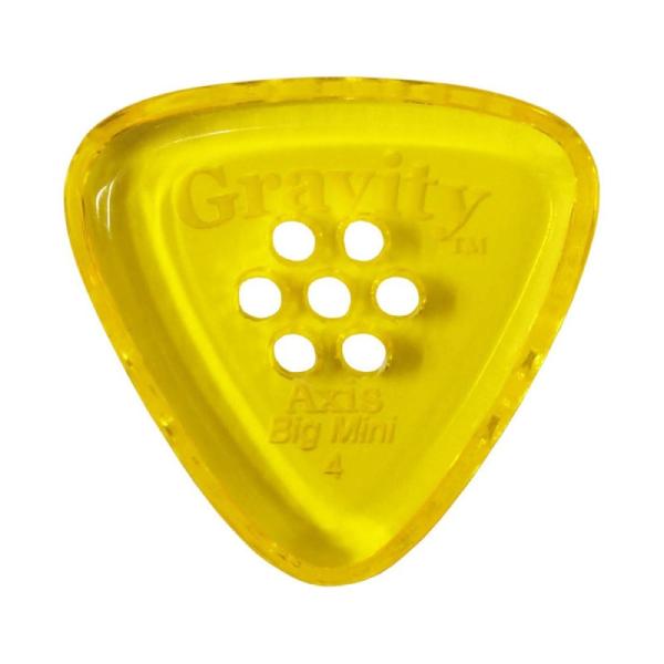 GRAVITY GUITAR PICKS Axis -Big Mini Multi-Hole- GAXB4PM 4.0mm Yellow ギターピックグラビティギターピックは、ハンドメイドでピックを製作するアメリカのブランド。アクリル素材を...