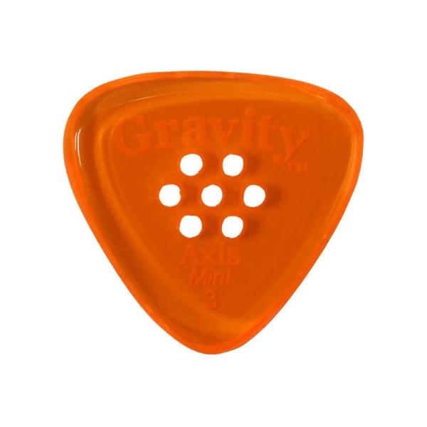 GRAVITY GUITAR PICKS Axis -Mini Multi-Hole- GAXM3PM 3.0mm Orange ピックグラビティギターピックは、ハンドメイドでピックを製作するアメリカのブランド。アクリル素材を職人の手により...