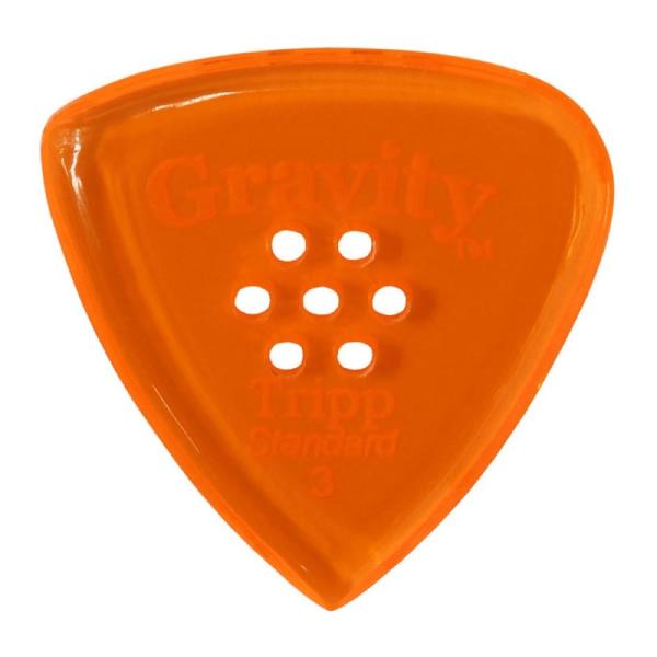 GRAVITY GUITAR PICKS Tripp -Standard Multi-Hole- GTRS3PM 3.0mm Orange ギターピックグラビティギターピックは、ハンドメイドでピックを製作するアメリカのブランド。アクリル素材...