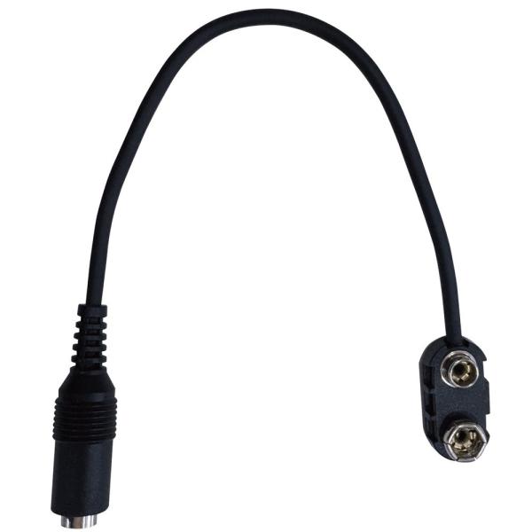 KIKUTANI BS450F バッテリースナップ外部電源入力のないヴィンテージエフェクターを使用する際、このスナップケーブルを使用する事でAC 電源等の外部からの電源供給を可能にします。