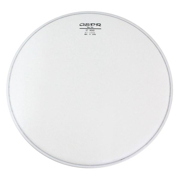 ST HEADストレートフィルムを使用し、本来のプラスチックフィルムの明るさ、オープンな響き、タッチ感などを継承しつつASPRのDNAを有するドラムヘッドです。