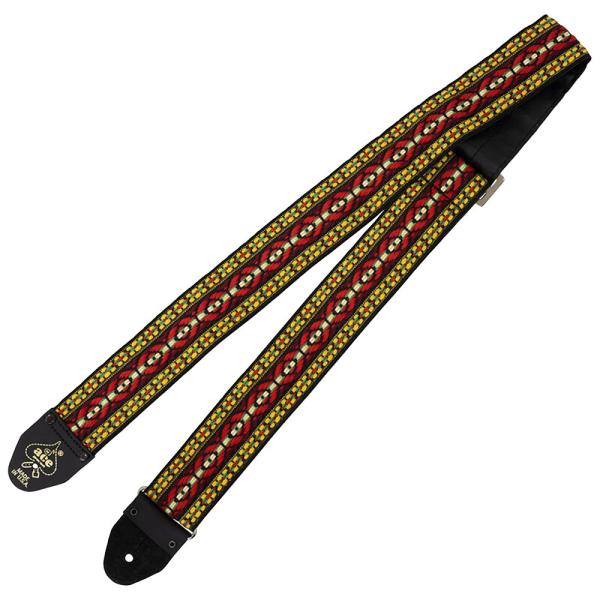 D'Andrea Ace Guitar Straps ACE-4 Bohemian Red ギターストラップD’Andrea/ダンドレアより、70年代、多くの偉大なキ?タリストに使用された「エースストラッフ?」のリイシューモテ?ルが登場。表...