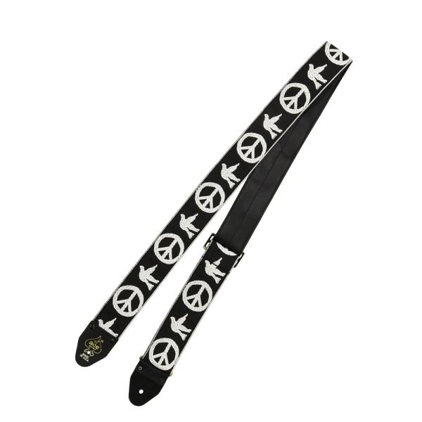 D'Andrea Ace Guitar Straps ACE-6 Peace-Dove ギターストラップD’Andrea/ダンドレアより、70年代、多くの偉大なキ?タリストに使用された「エースストラッフ?」のリイシューモテ?ルが登場。表には...