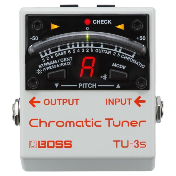 BOSS TU-3S Chromatic Tuner コンパクトチューナー世界標準のチューニングをよりコンパクトにBOSS のロングセラー・チューナー\”TU-3\”は、その耐久性とチューニングに対する信頼性の高さから世界中のギタリストの足...