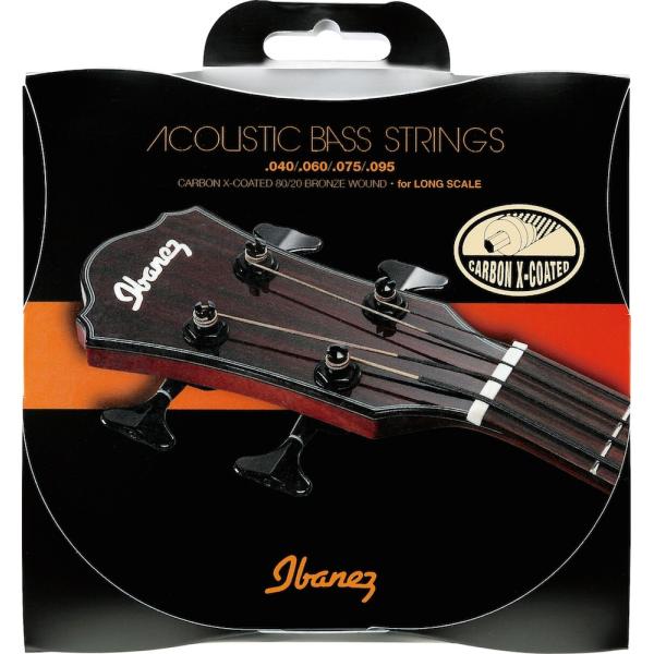 アイバニーズ アコースティックベース弦 IABS4XC カーボンコーティング アコベ弦 IBANEZ イバニーズ。IABS4XCは、80/20フ?ロンス?製のワウント?弦に、 フ?ラックのカーホ?ンコーティンク?を施したアコースティックヘ?...