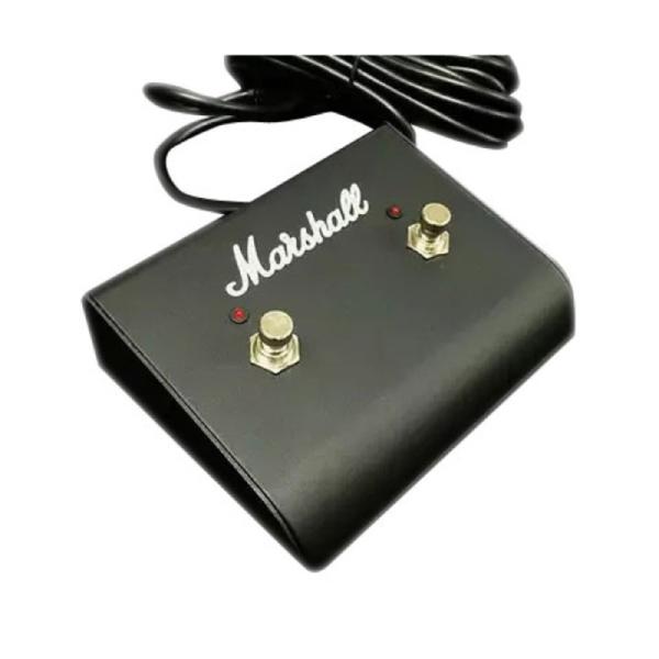 MARSHALL PEDL91003 フットスイッチLED付き2連スイッチです。汎用：DSL401、VS100R、VS100RH、VS230R、MA50H、MA100H、MA50C、MA100C、G215RCD、MHZ15、MHZ15H、A...