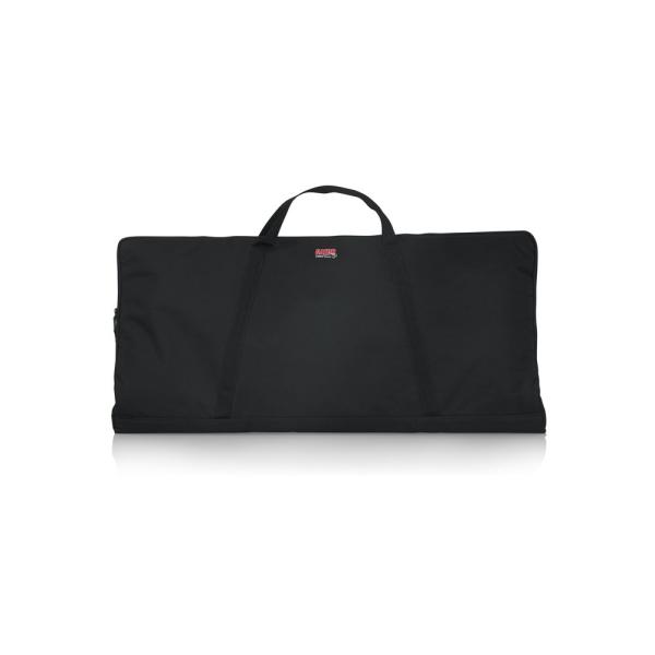 GKBE- シリーズは10mm 厚のパッドを使?したナイロン製のキーボード?バッグです。●主な特徴・頑丈なナイロン製外装・10mm 厚のパッドで覆われた内装・??者?ポータブルキーボードに向けたシンプルなバッグ