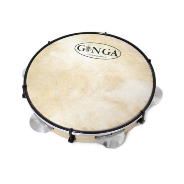 Contemporanea GINGA CO-PDG105F パンデイロ。パンデイロはブラジル音楽には欠かせないタンバリン型の楽器です。その独特な奏法は現在さらに進化を続け、サンバの枠を超えた可能性を秘めた楽器として、様々な分野から注目を集...