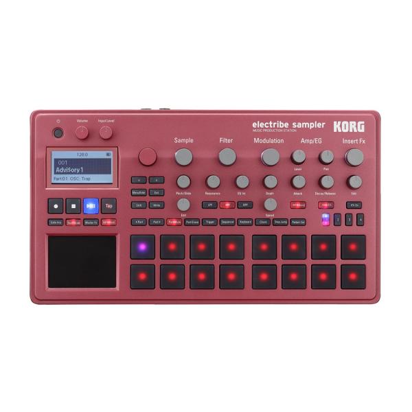 コルグ KORG ELECTRIBE2S-RD MUSIC PRODUCTION STATION ELECTRIBE SAMPLER エレクトライブ サンプラー シーケンサー リズムマシン  electribe samplerは、最速でビー...