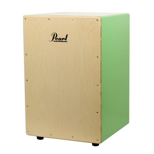 カホン パール楽器 Pearl PCJ-CVC/SC LG COLOR BOX CAJON ソフトケース付き カホン 楽器 パール  打面はメイプルプライ、まわりの面はソリッドなMDF（ファイバーボードの一種）材を採用。低音が出しやすく、堅...