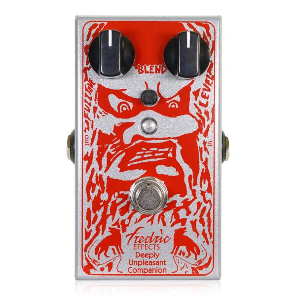 Fredric Effects Deeply Unpleasant Companionは、有名なShin-Ei FY-2をさらに改良したバージョンです。ギター用モデルの\“Unpleasant Companion MKII\”に対し、Dee...
