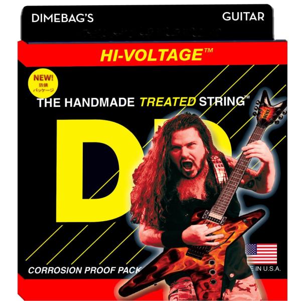 DR DIMEBAG DARRELL SIGNATURE STRINGS DBG-9 LITE ダイムバック・ダレル エレキギター弦※画像はサンプルです。詳しくは商品説明をご覧下さい。DARRELL said1995年からこの最強の弦を使い...