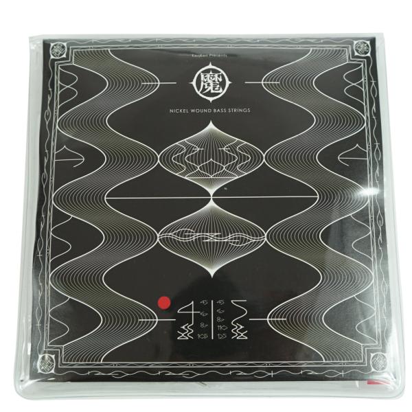 ATELIER Z KGN-3300 KenKen×弦 GenGen 4弦ベース弦  KenKenとの一年間の試行錯誤を経て完成したシグネチャー弦！  ニッケルメッキのベース弦N-3300を基本に、D弦とA弦は六角芯線を太くし、ゲージがそれ...