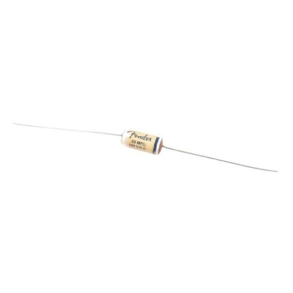 ギターパーツ コンデンサー フェンダー Fender Pure Vintage Wax Paper Capacitor .05UF @ 150V ※ギターパーツの取り扱いには、相応の技術と知識が必要になります。自己責任にて、取り扱い可能な方...