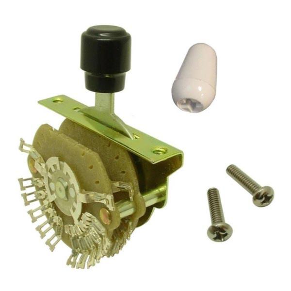 フェンダー ギター スイッチ 5-Position Strat-Tele Super Switch ピックアップセレクタースイッチ Fender。※ギターパーツの取り扱いには、相応の技術と知識が必要になります。自己責任にて、取り扱い可能な方...