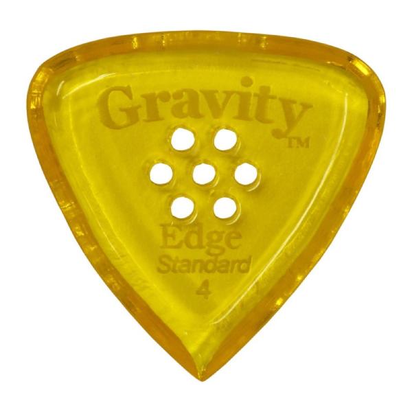 GRAVITY GUITAR PICKS Edge -Standard Multi-Hole- GEES4PM 4.0mm Yellow ギターピックグラビティギターピックは、ハンドメイドでピックを製作するアメリカのブランド。アクリル素材を...
