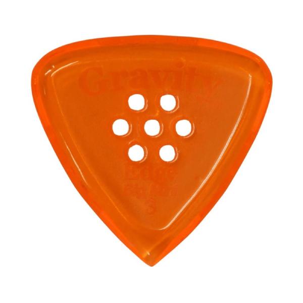 GRAVITY GUITAR PICKS Edge -Big Mini Multi-Hole- GEEB3PM 3.0mm Orange ピックグラビティギターピックは、ハンドメイドでピックを製作するアメリカのブランド。アクリル素材を職人の...