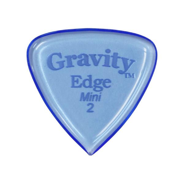 GRAVITY GUITAR PICKS Edge -Mini- GEEM2P 2.0mm Blue ピックグラビティギターピックは、ハンドメイドでピックを製作するアメリカのブランド。アクリル素材を職人の手によりひとつひとつ丁寧に加工され作...