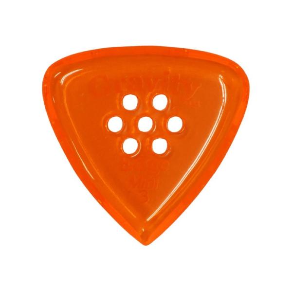 GRAVITY GUITAR PICKS Edge -Mini Multi-Hole- GEEM3PM 3.0mm Orange ギターピックグラビティギターピックは、ハンドメイドでピックを製作するアメリカのブランド。アクリル素材を職人の手...