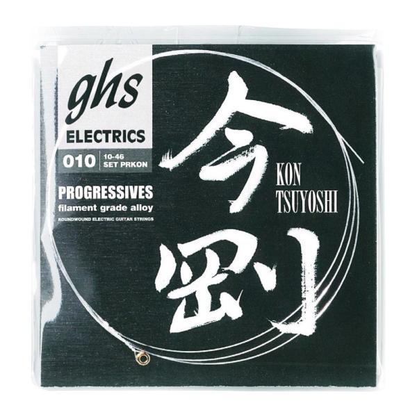 GHS PRKON 010-046 Progressives Tsuyoshi Kon Signature Strings 今剛シグネイチャー エレキギター弦日本を代表するスタジオミュージシャン：今 剛（ こん つよし）氏 もProgres...