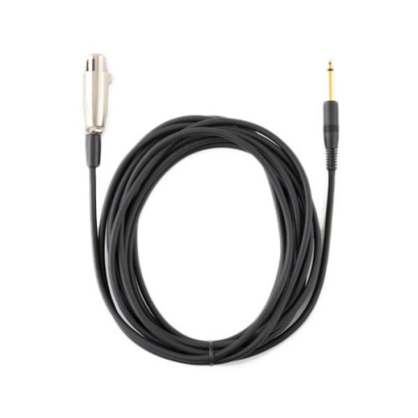 ハーモニカマイクセットHMH-100の音源モジュールからアンプへの接続にご使用いただくマイクケーブルです。