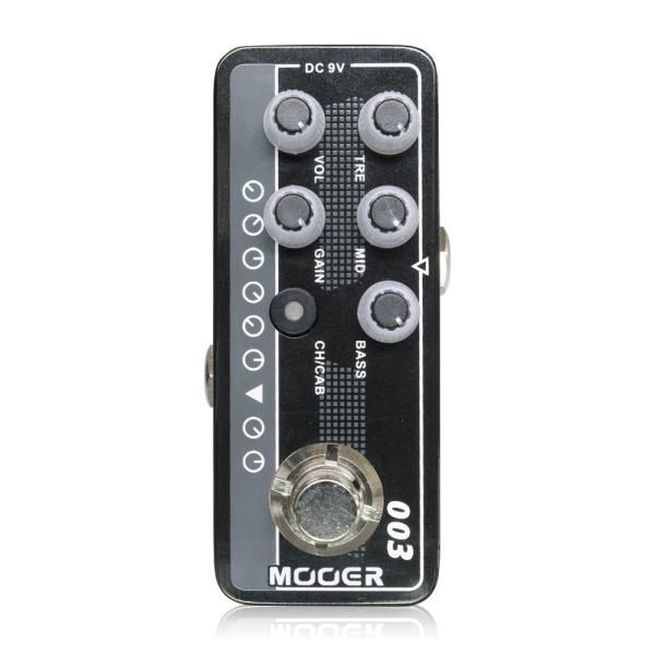 Mooer Micro Preamp 003 プリアンプ ギターエフェクター アンプシミュレーター Koch Power Tone系サウンドのプリアンプです。Mooer Micro Preamp 003は、オランダで制作される世界的に人気の...