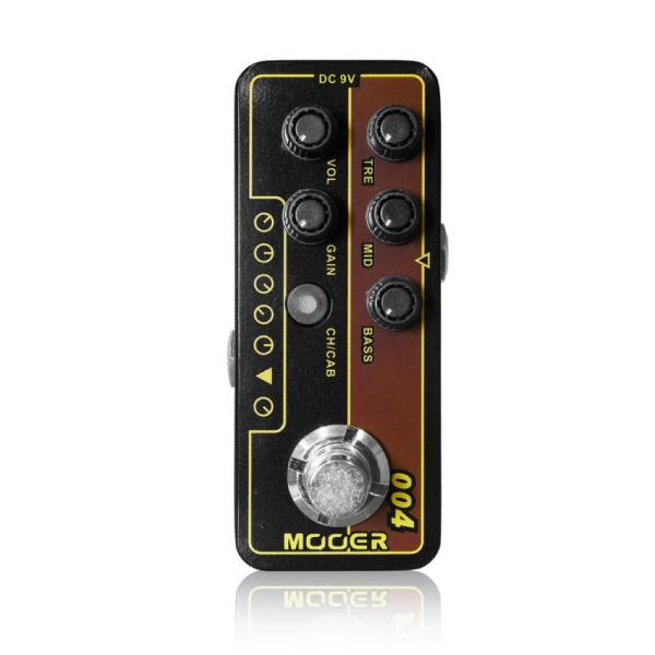Mooer Micro Preamp 004 プリアンプ ギターエフェクター アンプシミュレーター VOX AC30系サウンドのプリアンプです。Mooer Micro Preamp 004は、伝説のブリティッシュコンボアンプのサウンドを収録...