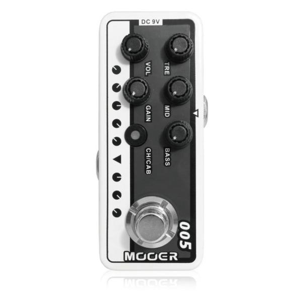 Mooer Micro Preamp 005 プリアンプ ギターエフェクター アンプシミュレーター EVH5150系サウンドのプリアンプです。Mooer Micro Preamp 005は、現代のテクニカルなプレイスタイルの基礎を築き上げた...