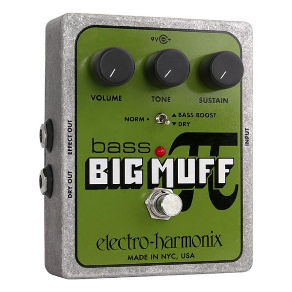 ELECTRO-HARMONIX Bass Big Muff Pi Distortion/Sustainer ベースビッグマフ ベースエフェクター■Overviewファズ／ディストーションの代名詞Big Muffは、1968年の登場以来40...