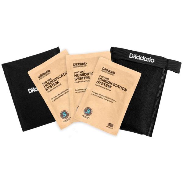 Planet Waves by D'Addario PW-HPK-03 Humidipak Restore Kit 湿度調整剤。ギターケース 乾燥剤。D’AddarioのHumidipak Restore Kit は、これまでに湿度管理をし...