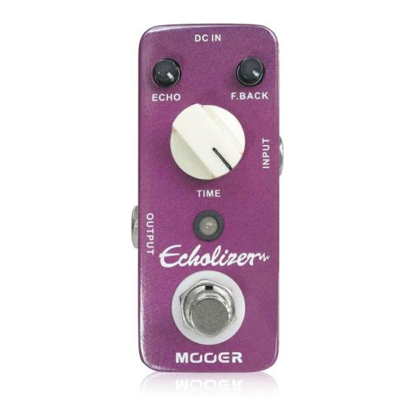 Echolizerはクラシックなアナログディレイエフェクト特有のあたたかな質感のディレイを再現するディレイペダルです。ディレイタイムは25ms〜600msの範囲で自由に設定することができます。そのナチュラルさから、クリーントーンはもちろん、...