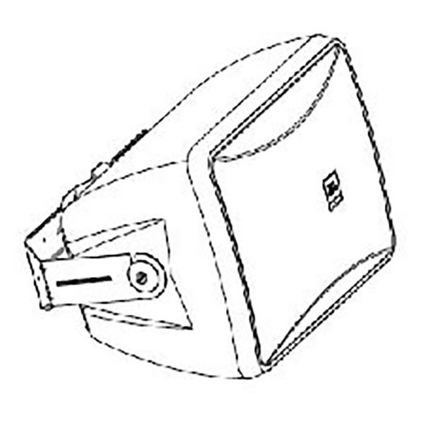 JBL PROFESSIONAL MTC-25UB-1-WH スピーカー用 U字金具 白・JBL PROFESSIONALのスピーカーControl 25-1を横向きに設置するためのU字金具。天井、壁に設置可能。・黒または白（-WH）。・質...