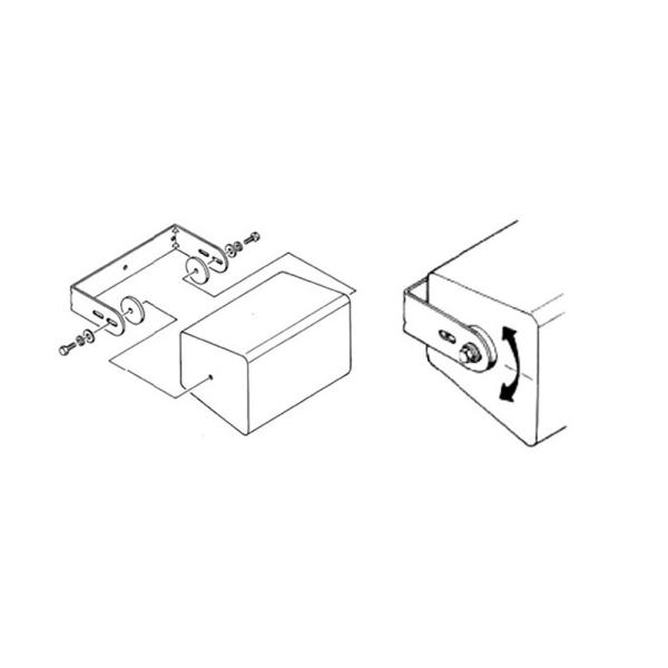 JBL PROFESSIONAL MTC-29UB-WH スピーカー用 U字金具 白JBL PROFESSIONALのスピーカーControl 29AV-1用のU字ブラケット。色:白