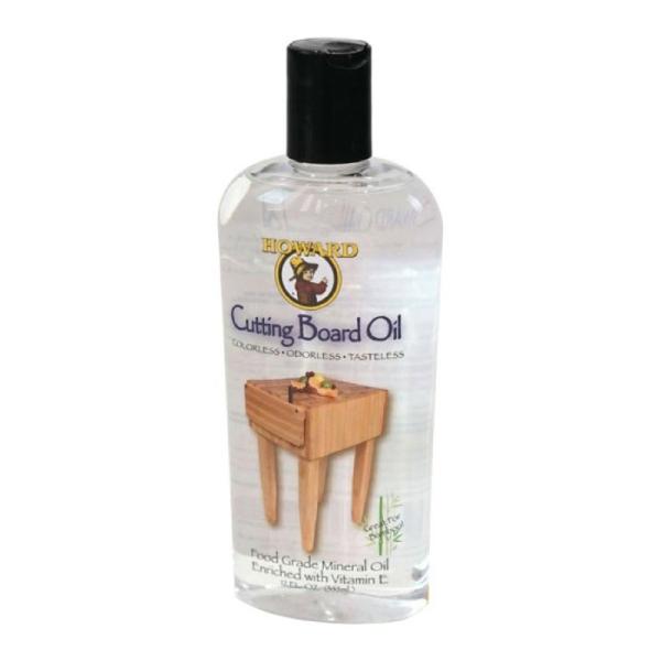 HOWARD(ハワード) Cutting Board Oil BBB012 カッティングボードオイルビタミンEで安定させた食品グレードのミネラルオイルです。FDA(アメリカ食品医薬品局)の条件を満たし、あらゆる調理場面で安心です。無味・無臭...