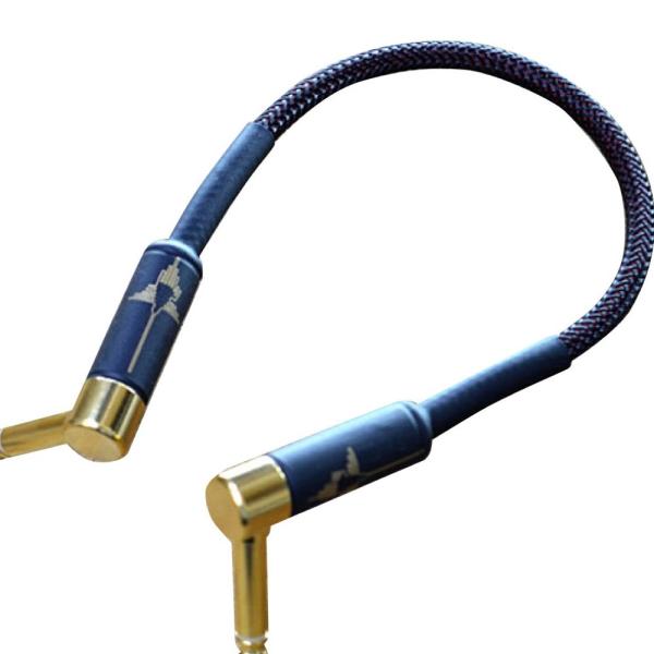 パッチケーブル 40cm LL ナスカ NAZCA 119-07-LL04 HiFC PATCH。これまでにない新素材を使用して作成されたNAZCAブランドの国産ギター、ベース用ケーブルです。ギター本来の原音に忠実に、かつ立ち上がりの速いサ...