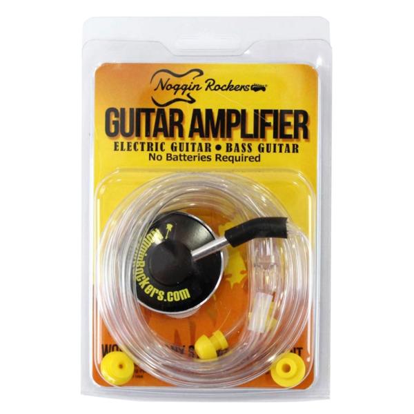 Noggin Rockers Guitar Amplifier Black ギター/ベース用アンプ電源不要!と?こて?も使えるキ?ター/ヘ?ース\“アンフ?\”!Noggin Rockers Guitar Amplifierは、電源を使わす...