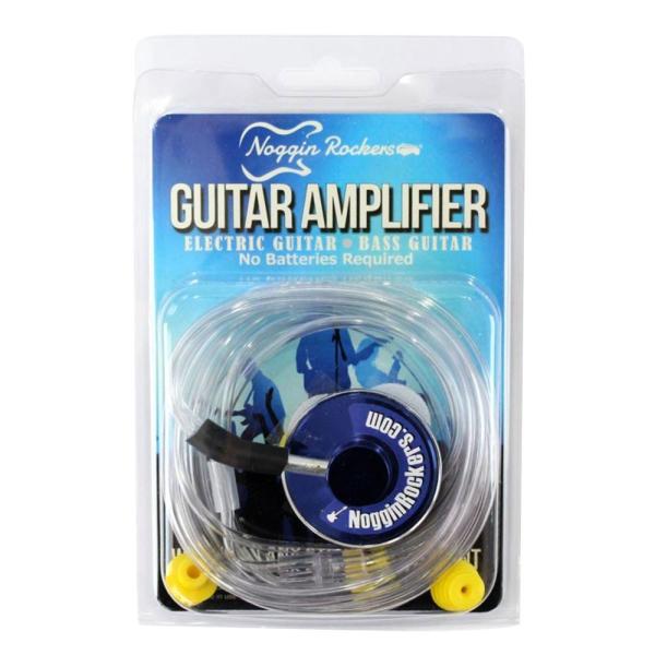Noggin Rockers Guitar Amplifier Blue ギター/ベース用アンプ電源不要!と?こて?も使えるキ?ター/ヘ?ース\“アンフ?\”!Noggin Rockers Guitar Amplifierは、電源を使わす?...