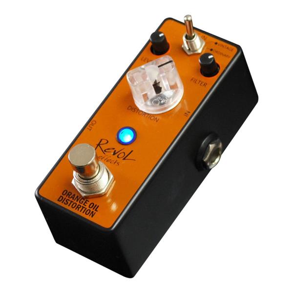 RevoL effects EDS-01 ORANGE OIL DISTORTION ディストーション ギターエフェクターRevoL e?ects ORANGE OIL DISTORTION EDS-01 は、2つのモードを備えた王道ディス...
