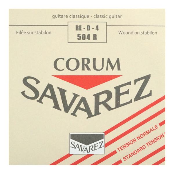 サバレス 弦 バラ弦 4弦 SAVAREZ 504R CORUM Normal tension クラシックギター弦 コラム ノーマルテンション  SAVAREZ 504R CORUM Normal tension クラシックギター弦 4弦 ...