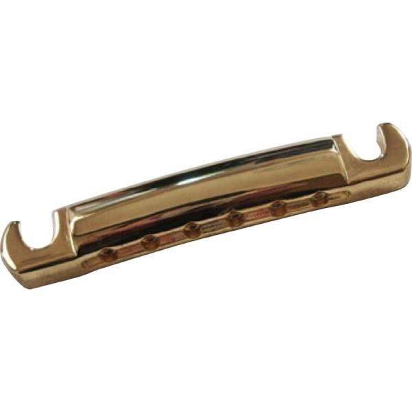 Montreux Vintage aluminum Tailpiece Gold No.267 アルミテールピース ゴールド※ギターパーツの取り扱いには、相応の技術と知識が必要になります。自己責任にて取り扱い可能な方のみ、ご検討下さい。取り...