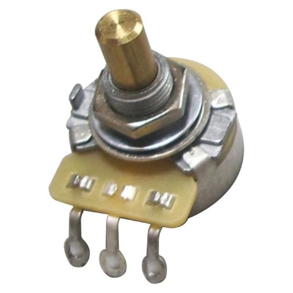 抵抗体にあたるカーボンに特殊銀素材をミックスすることで、過去CTS社製ポットの最大の課題であるボリューム0時の\“音もれ\”をなくしました。この音もれという現象は、ポット内部の残留抵抗が大きいがために起こりますが、「CUSTOM CTS P...