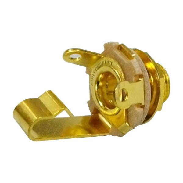 モントルー ギタージャック Switchcraft mono jack #11-G No.855 モノラルジャック ギターパーツ Montreux。※ギターパーツの取り扱いには、相応の技術と知識が必要になります。自己責任にて取り扱い可能な方...